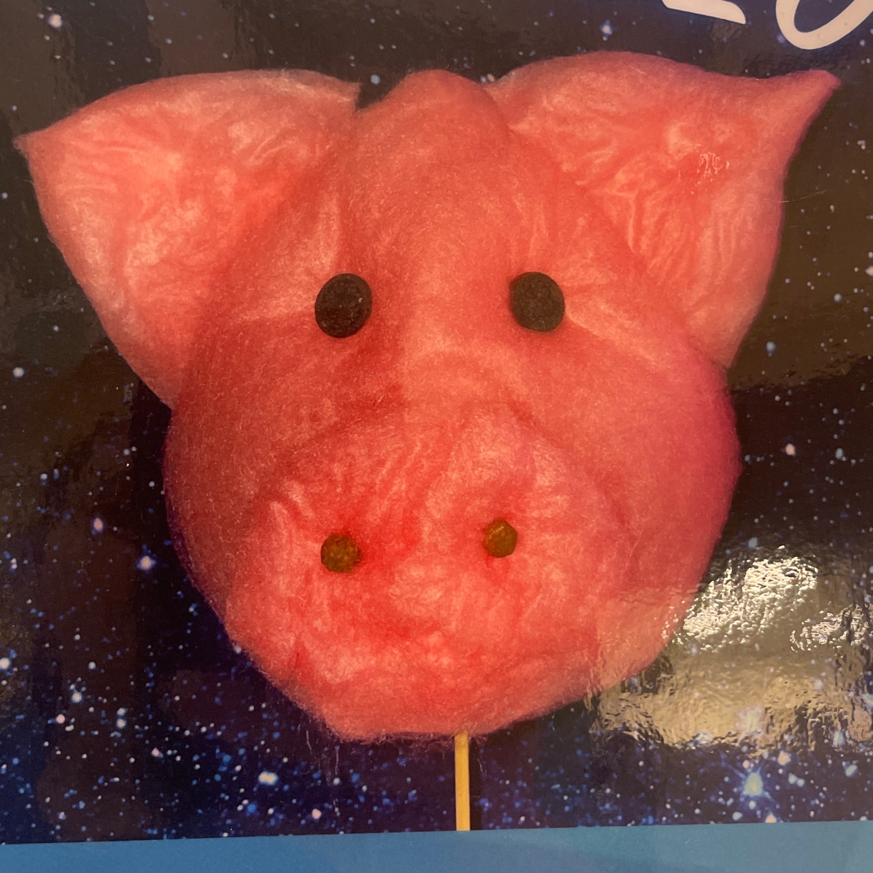 Piggy cotton candy character | Spokane Sugar Candy